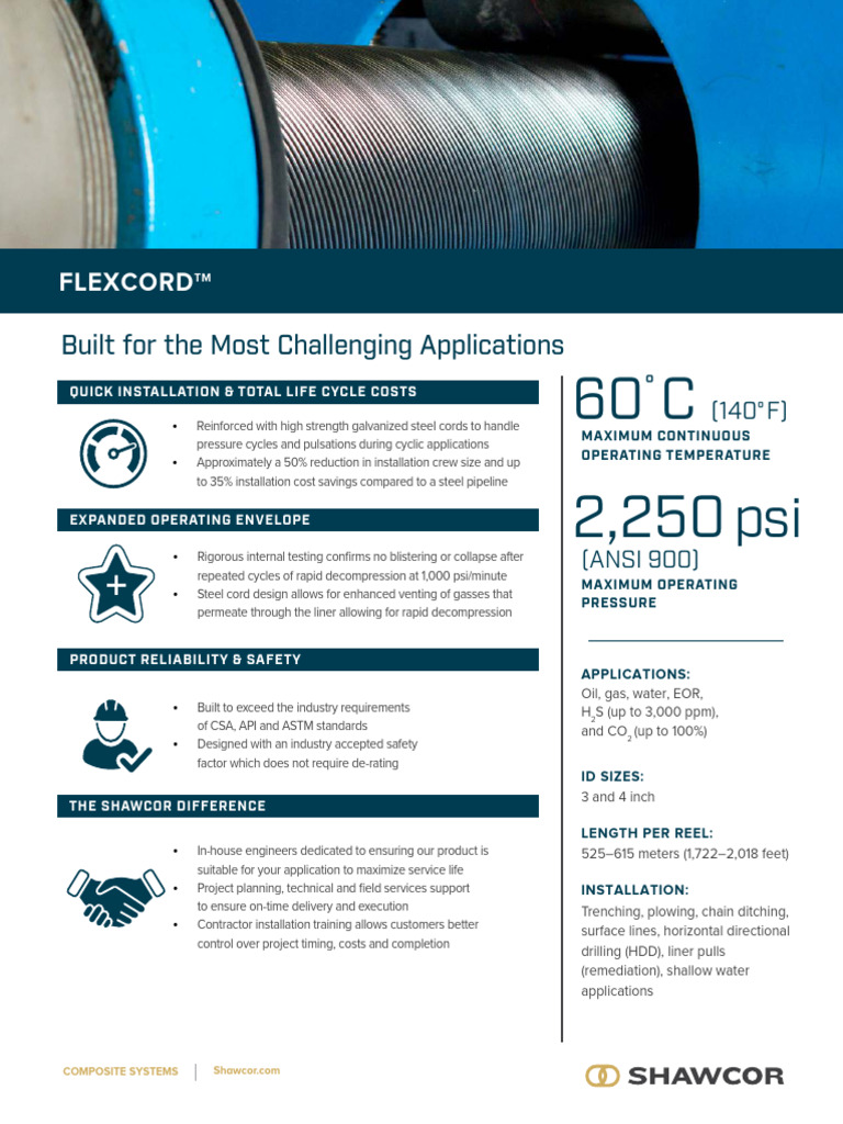 flexcord pipe | PDF