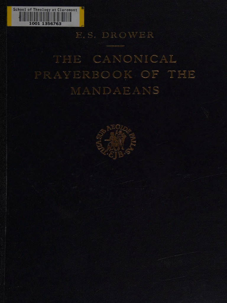 The Canonical Prayerbook of The Mandaeans (Unknown) (Z-Library) | PDF ...