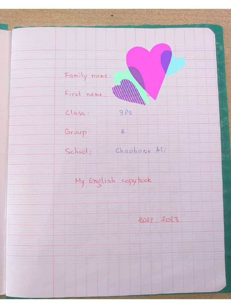 Copybook 3ps | PDF