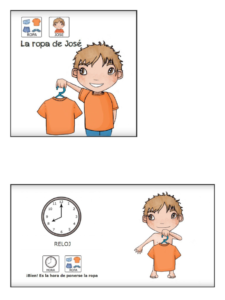 Cuento - La Ropa de José | PDF