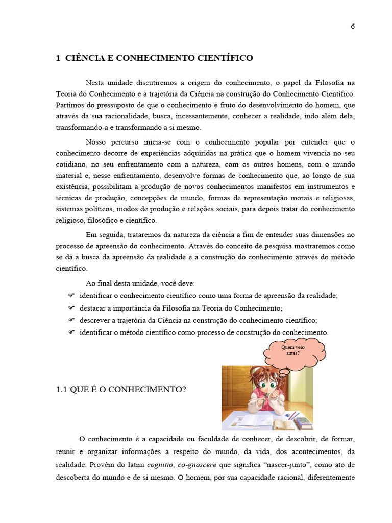 Mep 1 Apostila 2 | PDF | Science | Método científico