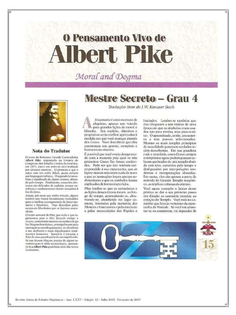 Grau 4 - Albert Pike | PDF