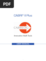 Chapter01 - Using Cabri Jr. | PDF | Menu (Computing) | Geometry