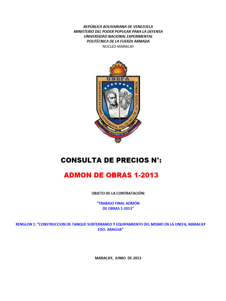 Pliego de Condiciones Proyecto Admon | PDF