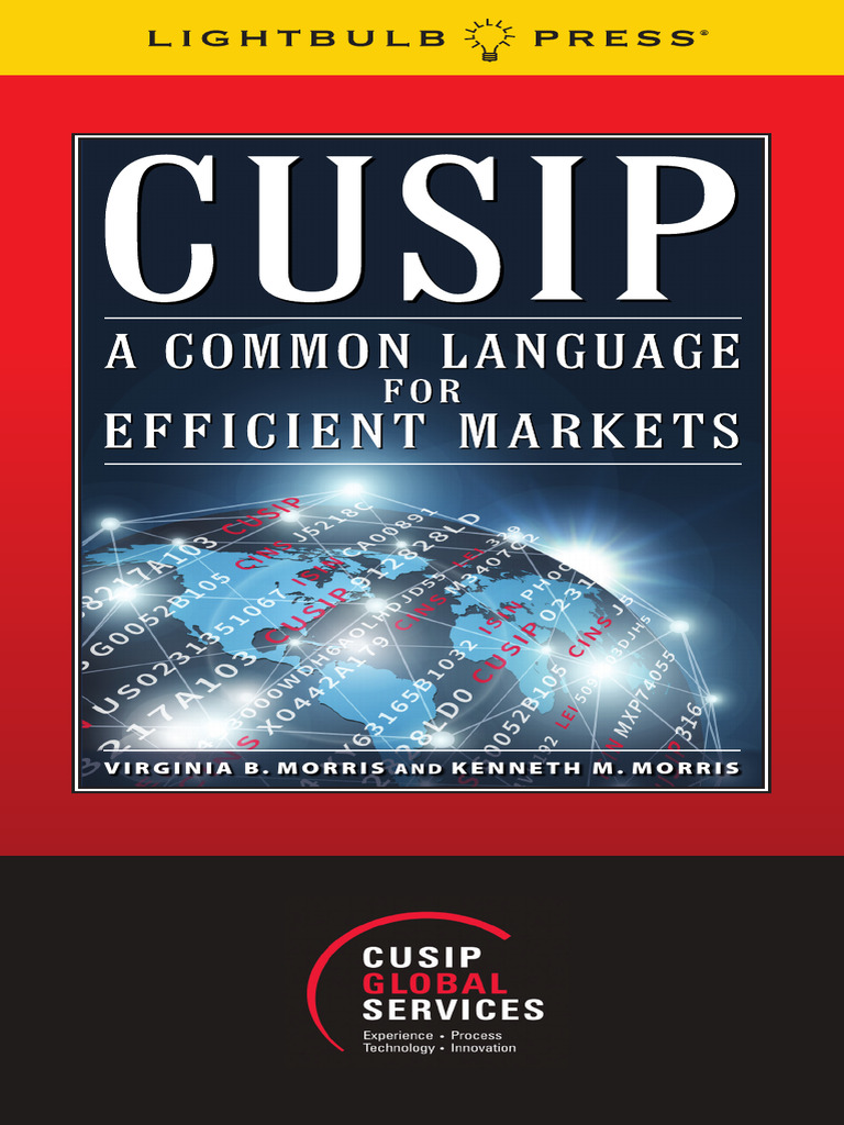 CUSIP-ACommonLanguageForEfficientMarkets 2022 | PDF