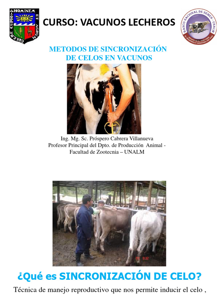 Sincronizacion de Celo | PDF