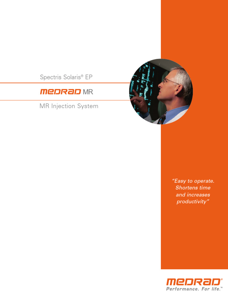 Medrad Spectris Solaris Ep Brochure | PDF