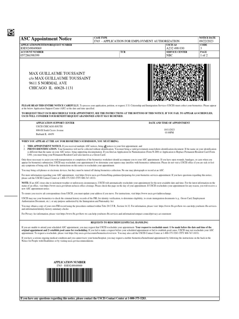 MaxAppointment Scheduled | PDF