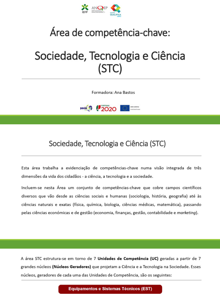 Descodificação do Referencial - STC | PDF