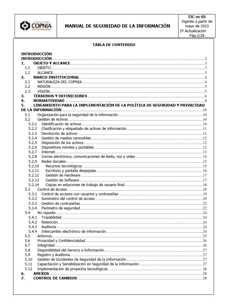manual_de_seguridad | PDF | Seguridad de información | La seguridad informática