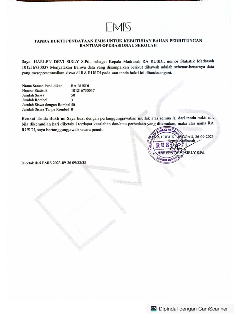 BAP 2023 2024 Ganjil TTD | PDF