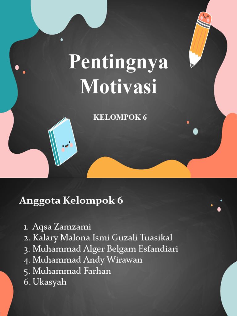 Pentingnya Motivasi | PDF