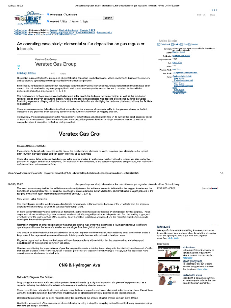 A Operating Case Study | PDF
