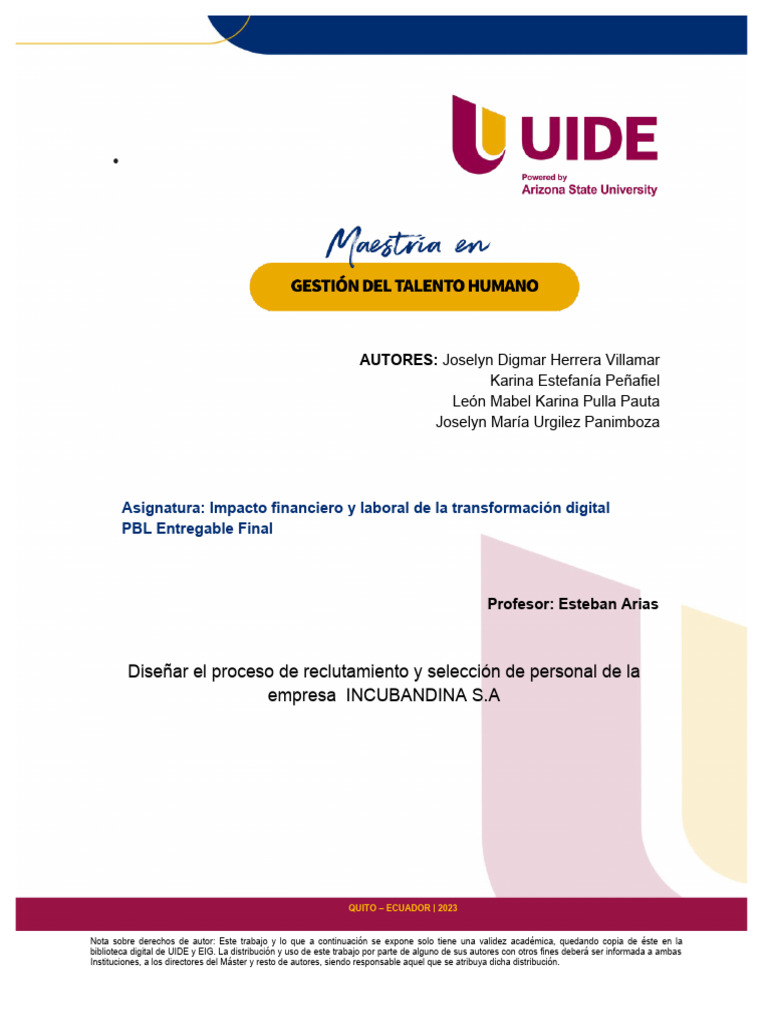 Entregable Final | PDF