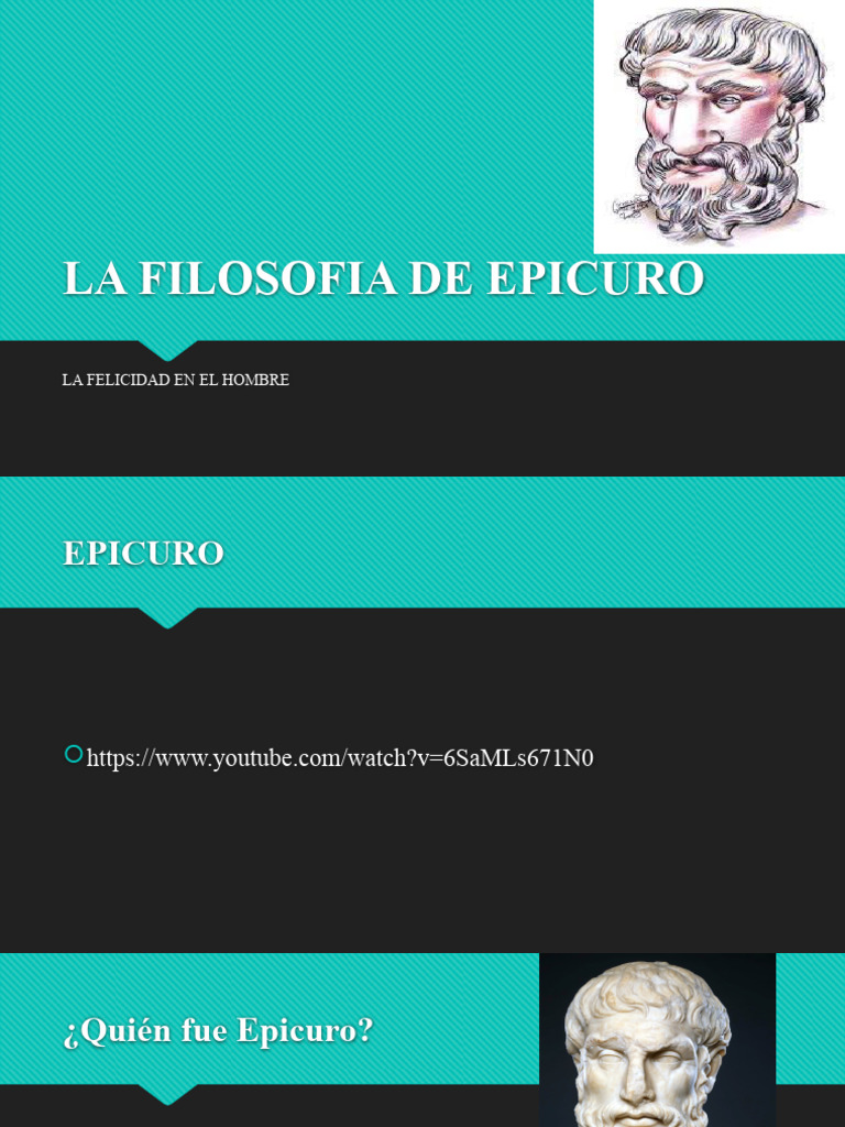 Filosofia de Epicuro | PDF