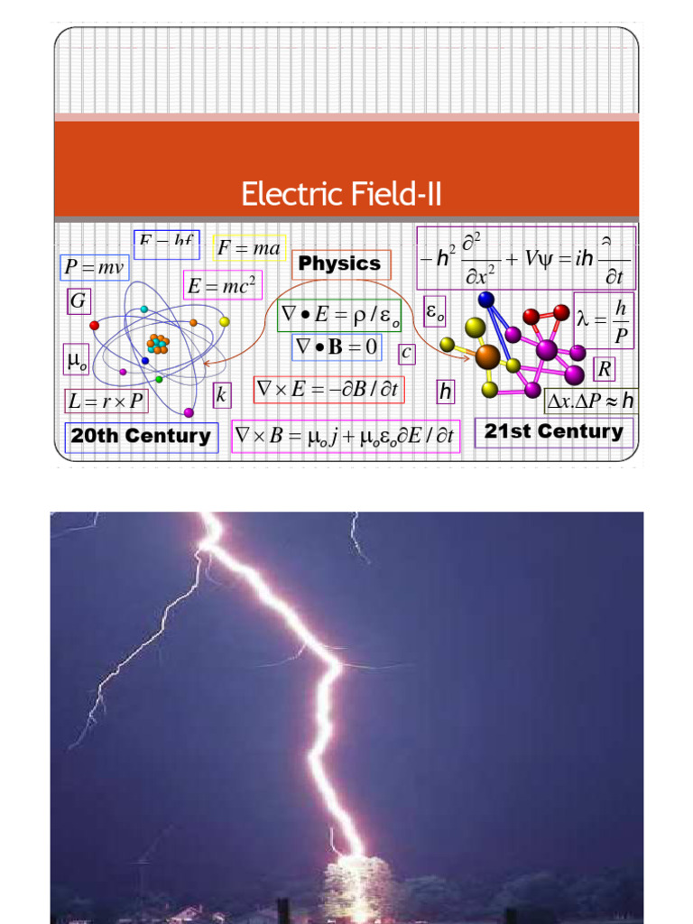 Electric Field-II | Download Free PDF | Physics | Applied And Interdisciplinary Physics