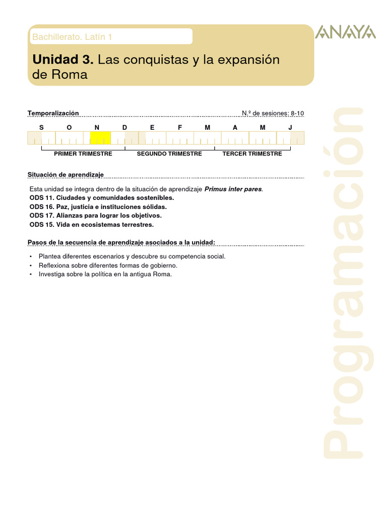 Latin1b U03 | PDF | Clásicos