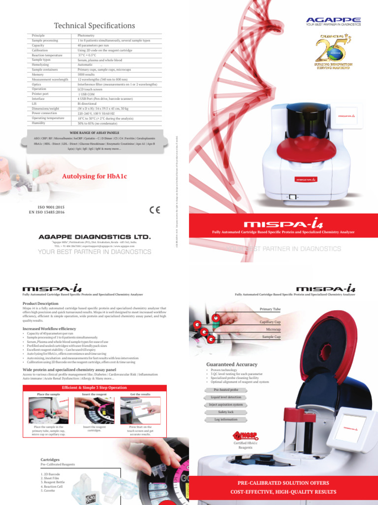 Automated Protein Chemistry Analyzer | PDF