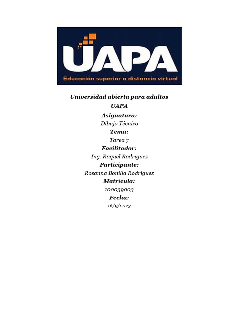 Tarea 7 Dibujo | PDF