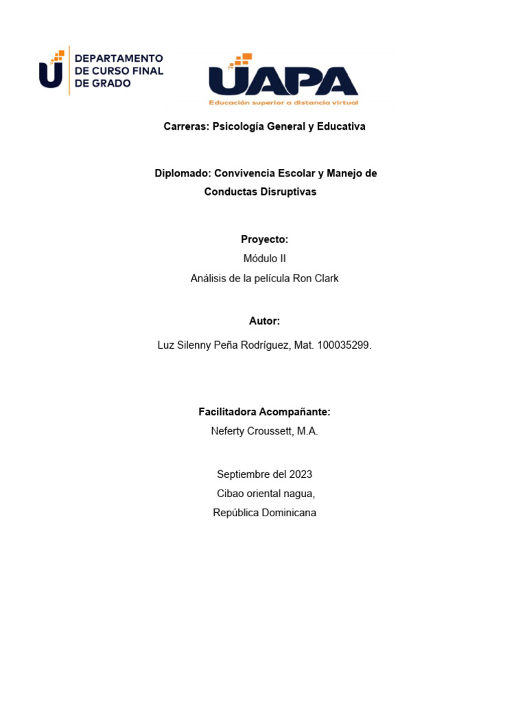 Analisis de La Película Módulo II | PDF | Salud y bienestar