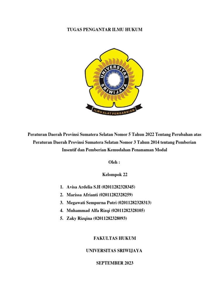 Pih - Kelompok 22 | PDF