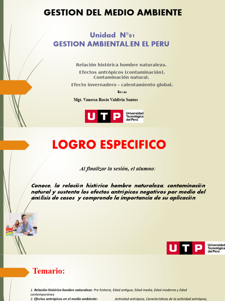 S01.s2 Relacion Historica Hombre Naturaleza. Efectos Antropicos ...