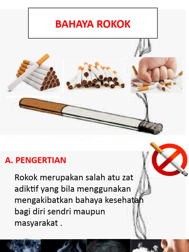Presentasi Merokok | PDF