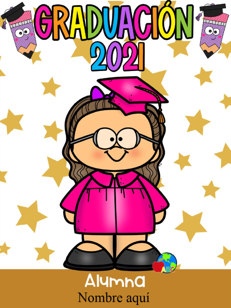Portadas Folder Graduación Editable 1 Pdf