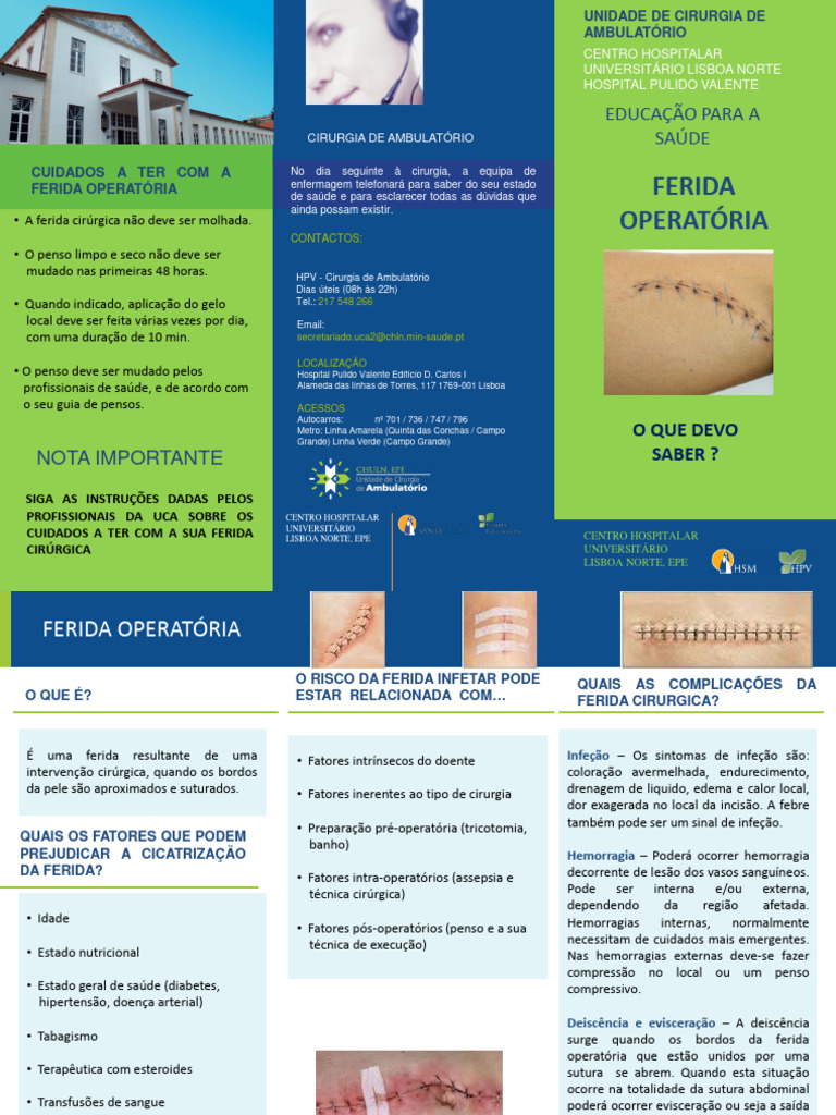 Ferida Operatoria | PDF