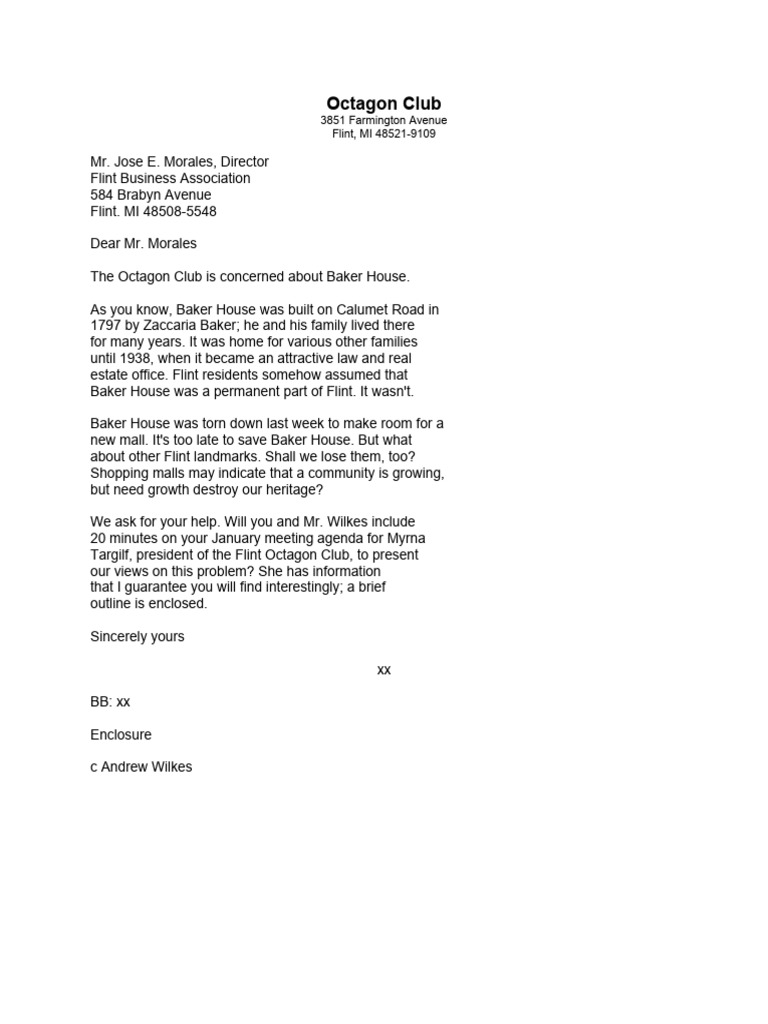 Flint Landmark Preservation Appeal | PDF