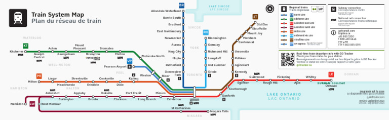 Go Train Map | PDF