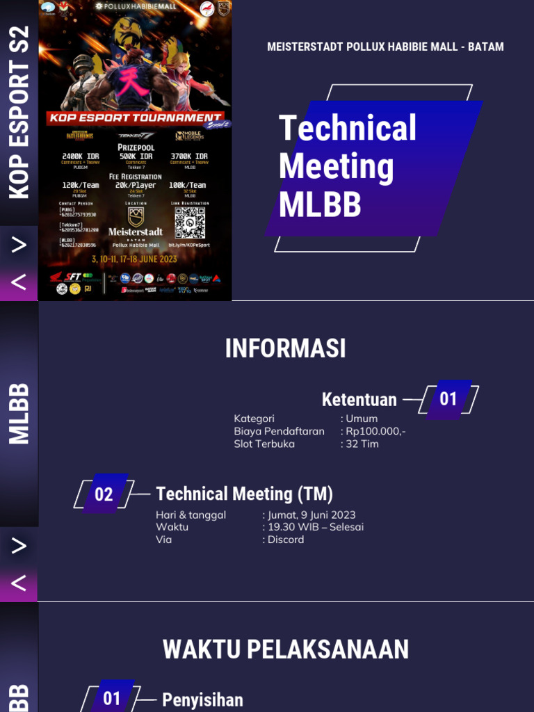TM MLBB KOP Esports S2 2023 | PDF