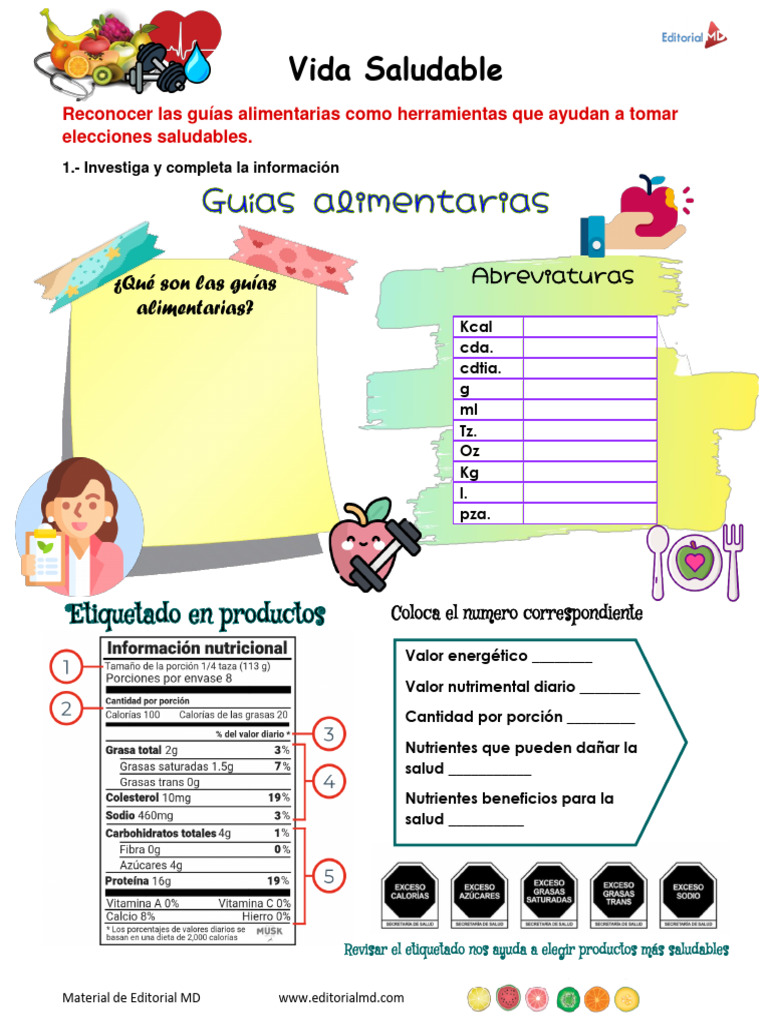 Guias Alimentarias | PDF