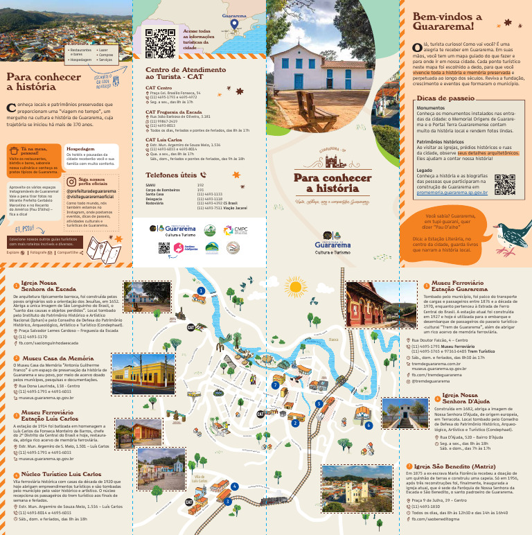 Mapa Conhecer a Historia GUARAREMA | PDF