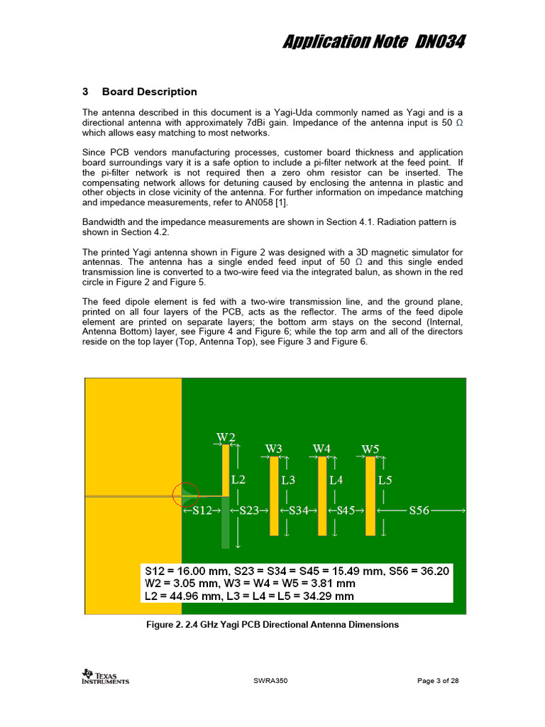 Yagi-Uda Antenna Design Overview | PDF