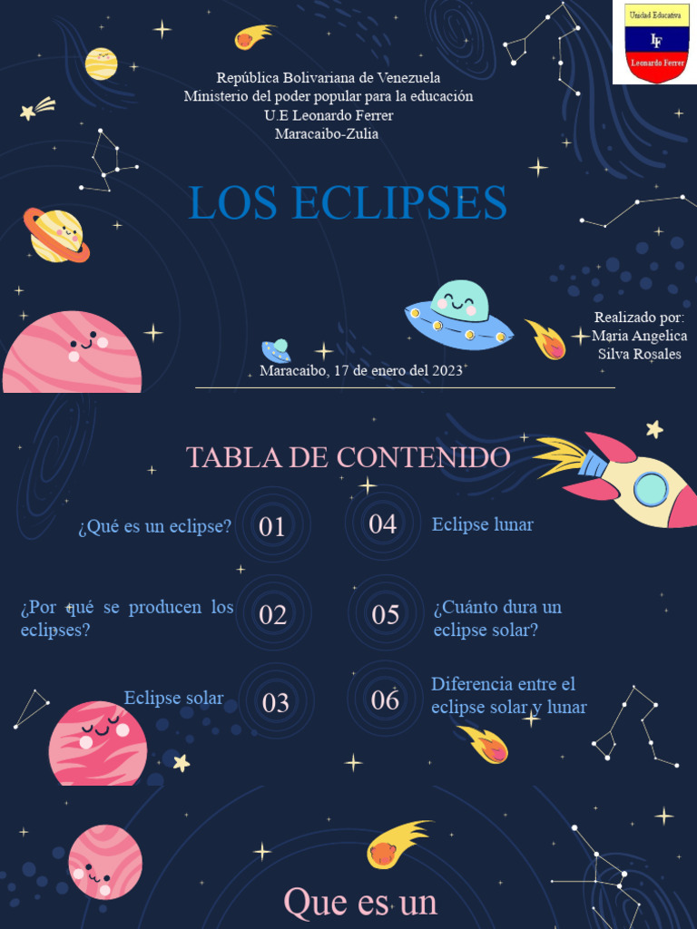 Los Eclipses, Maria Silva | PDF | Ciencia y matemáticas