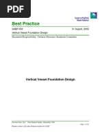 PIP STE03350 Vertical Vessel Foundation Design Guide | PDF | Screw ...
