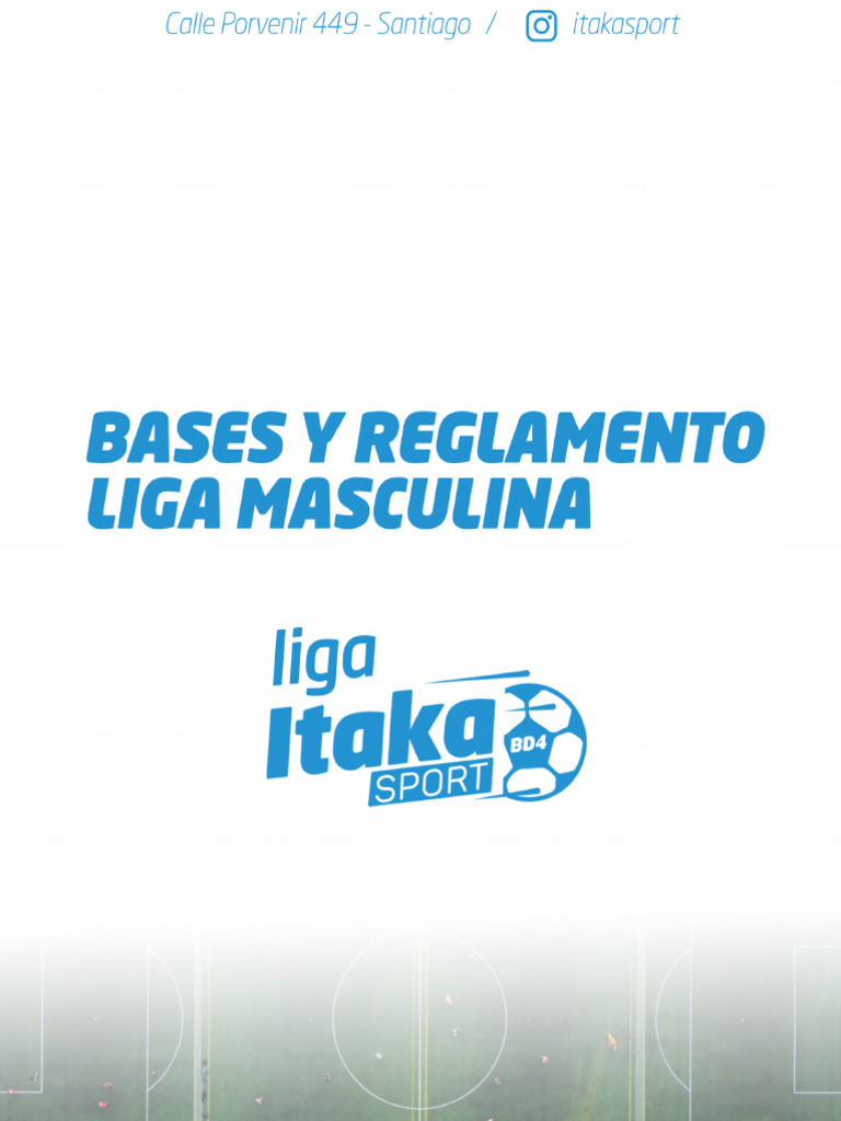 Bases Liga Itaka Masculina | PDF