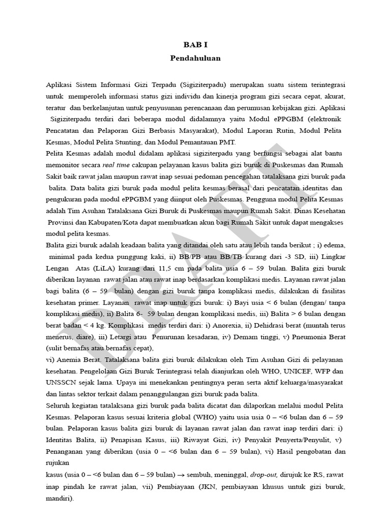 GUNGTI 2 Draft Buku Saku Pelita Kesmas | PDF