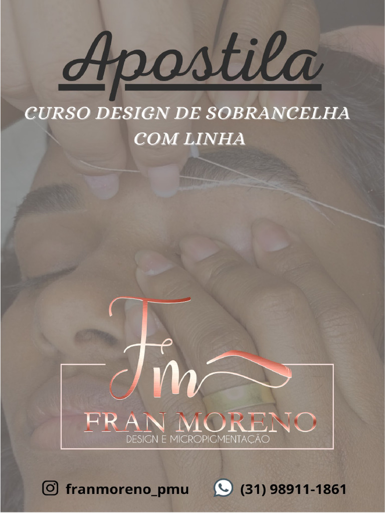 Apostila Design De Sobrancelha Pdf Carreira E Crescimento Casa E