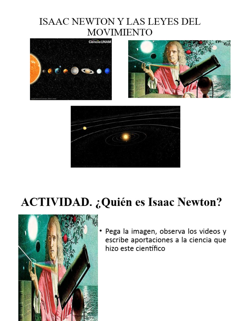 LEYES DE NEWTON actividades | PDF