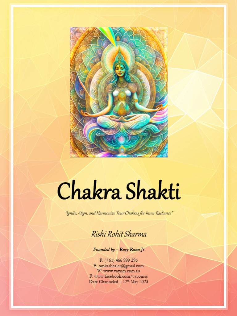 Chakra Shakti | PDF | Devi | Kundalini