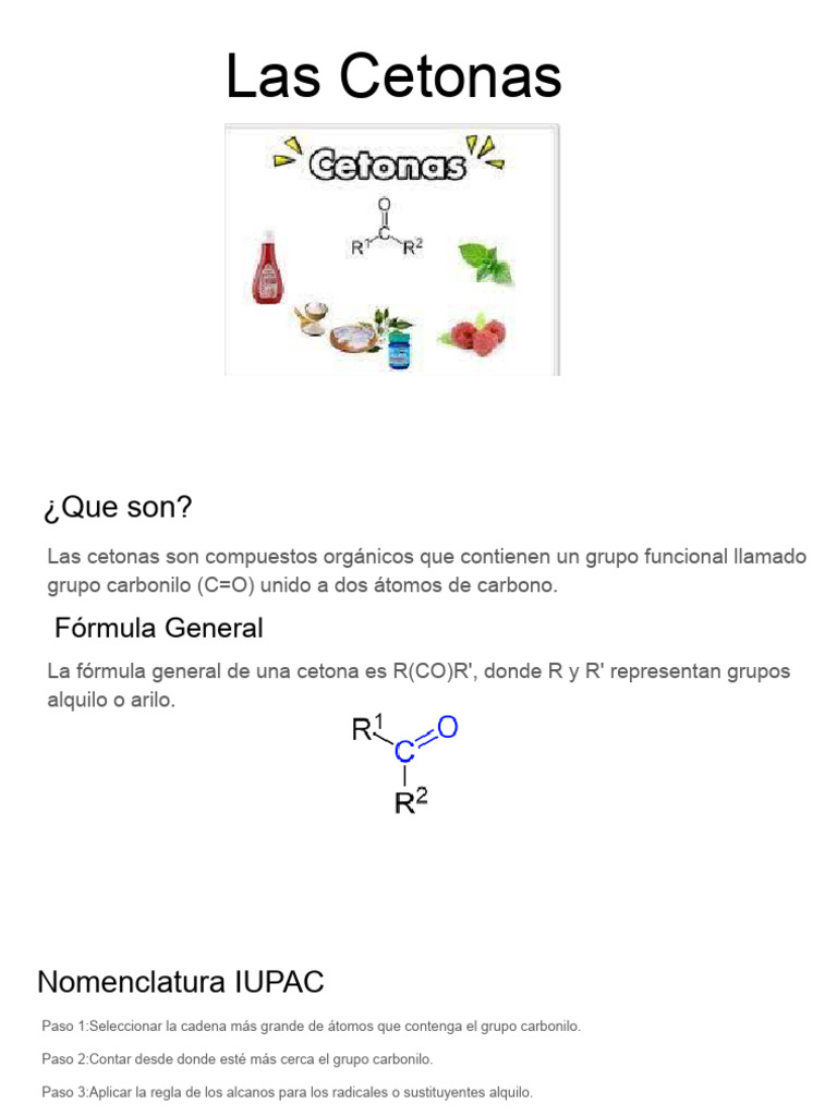 Las Cetonas | PDF