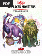 DND 5e Monsters - Monstrous Compendiums, Dossiers and Misplaced ...