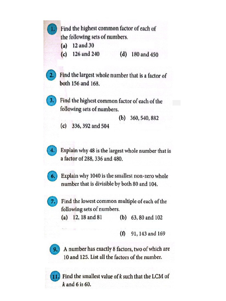7 Math (Sean P) - Exercise 1C | PDF 7 Math (Sean P) - Exercise 1C | PDF