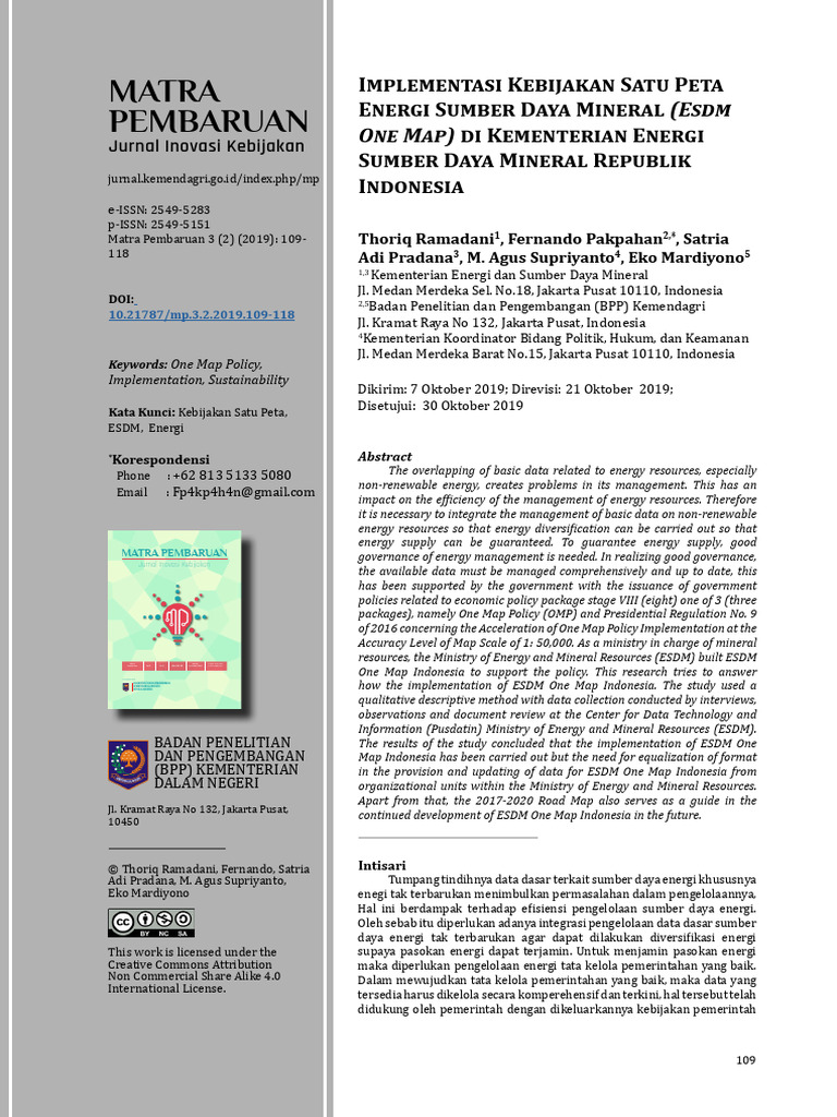 ESDM One Map Implementation Overview | PDF | Computing | Geographic ...