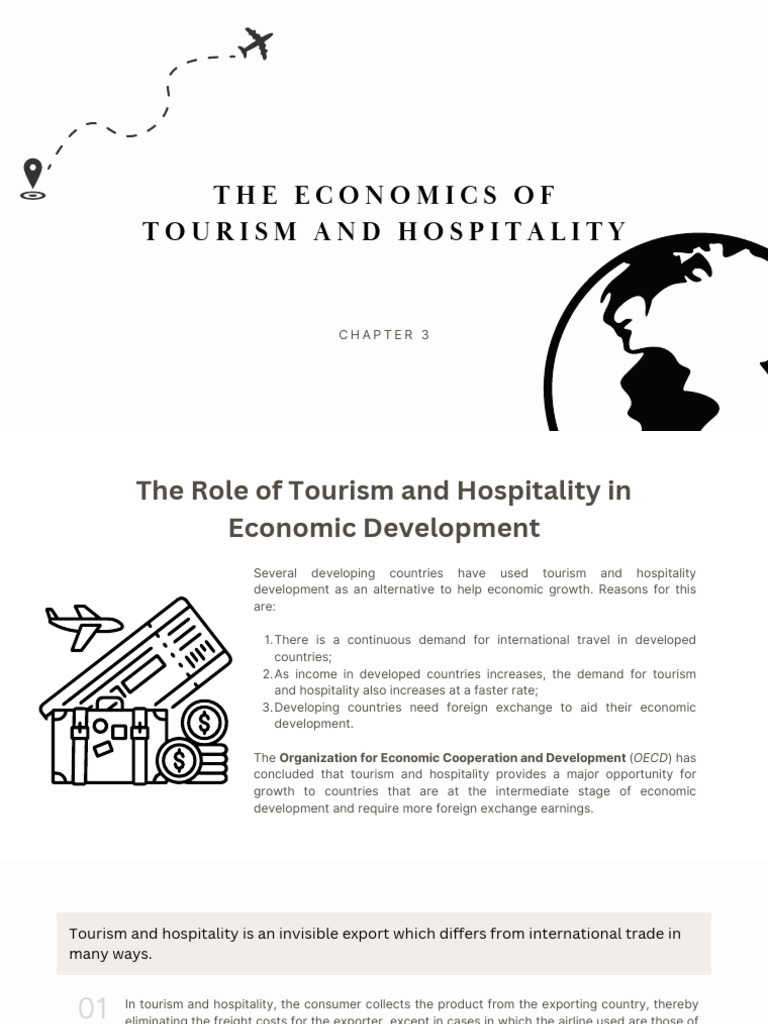 The Economics of Tourism and Hospitality | PDF