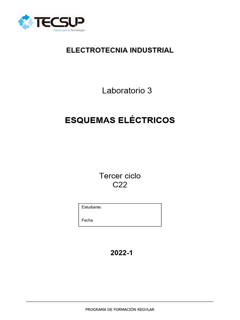 LAB 03 Esquemas Eléctricos OK | PDF