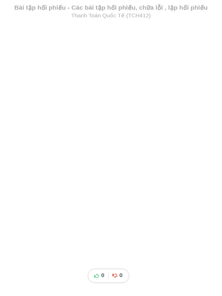 Bai Tap Hoi Phieu Cac Bai Tap Hoi Phieu Chua Loi Lap Hoi Phieu Compress | PDF