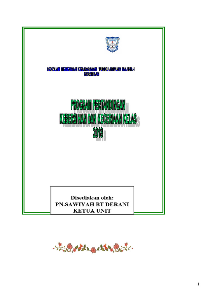 Kertas Kerja 3k 1 2019 | PDF